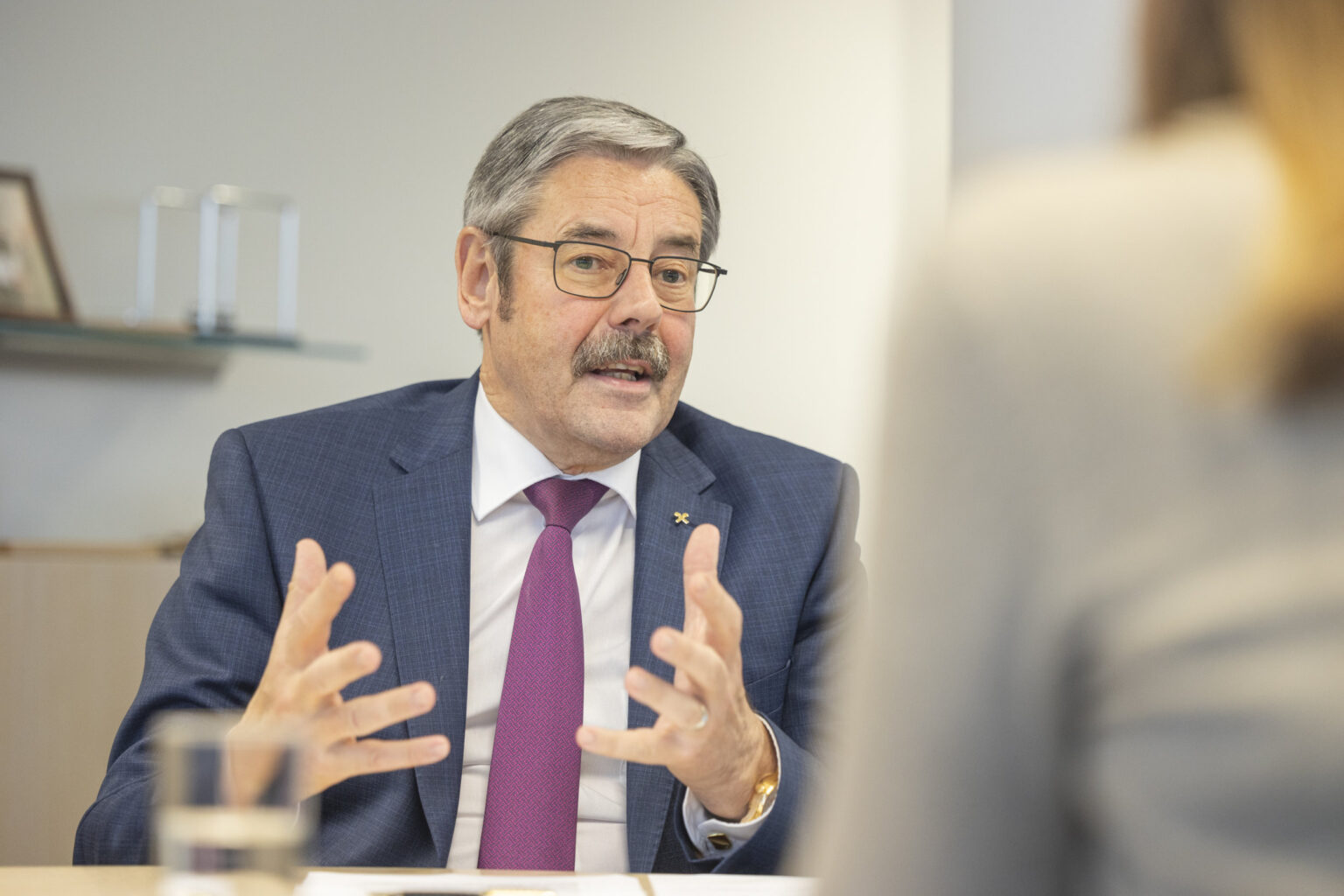 Erwin Hameseder im Neujahrs-Interview - Raiffeisenzeitung